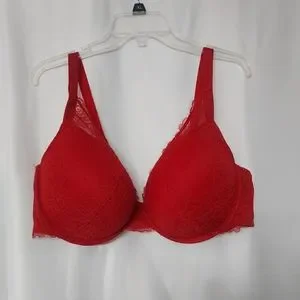 Auden | Intimates & Sleepwear | Auden The Subline Style Red Lace Bra ...